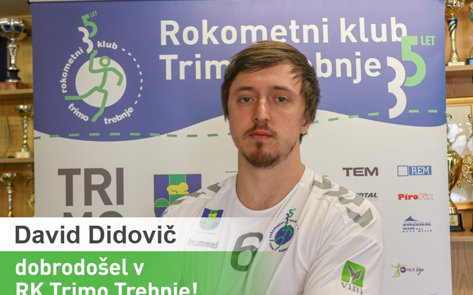 David Didovič druga okrepitev trebanjskega kluba v naslednji sezoni ...