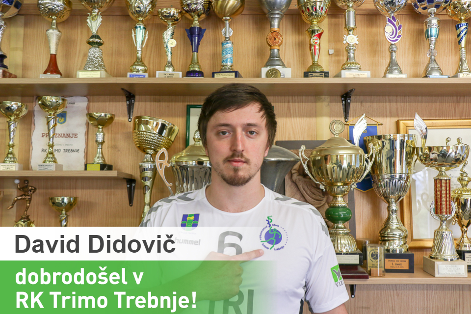 David Didovič druga okrepitev trebanjskega kluba v naslednji sezoni ...
